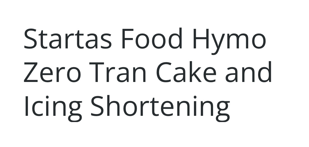 Hymo Emulsified Shortening 1 lb - 3 lbs – Bakersworldusa